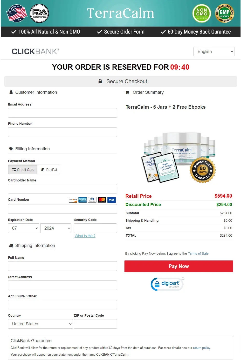 TerraCalm™ - Official Website | Nail Fungus Relief